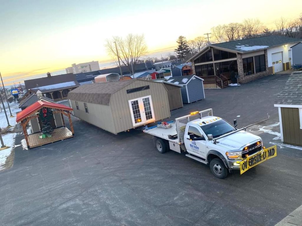 Shed Movers Near Me | Mid Valley Structures | Michigan