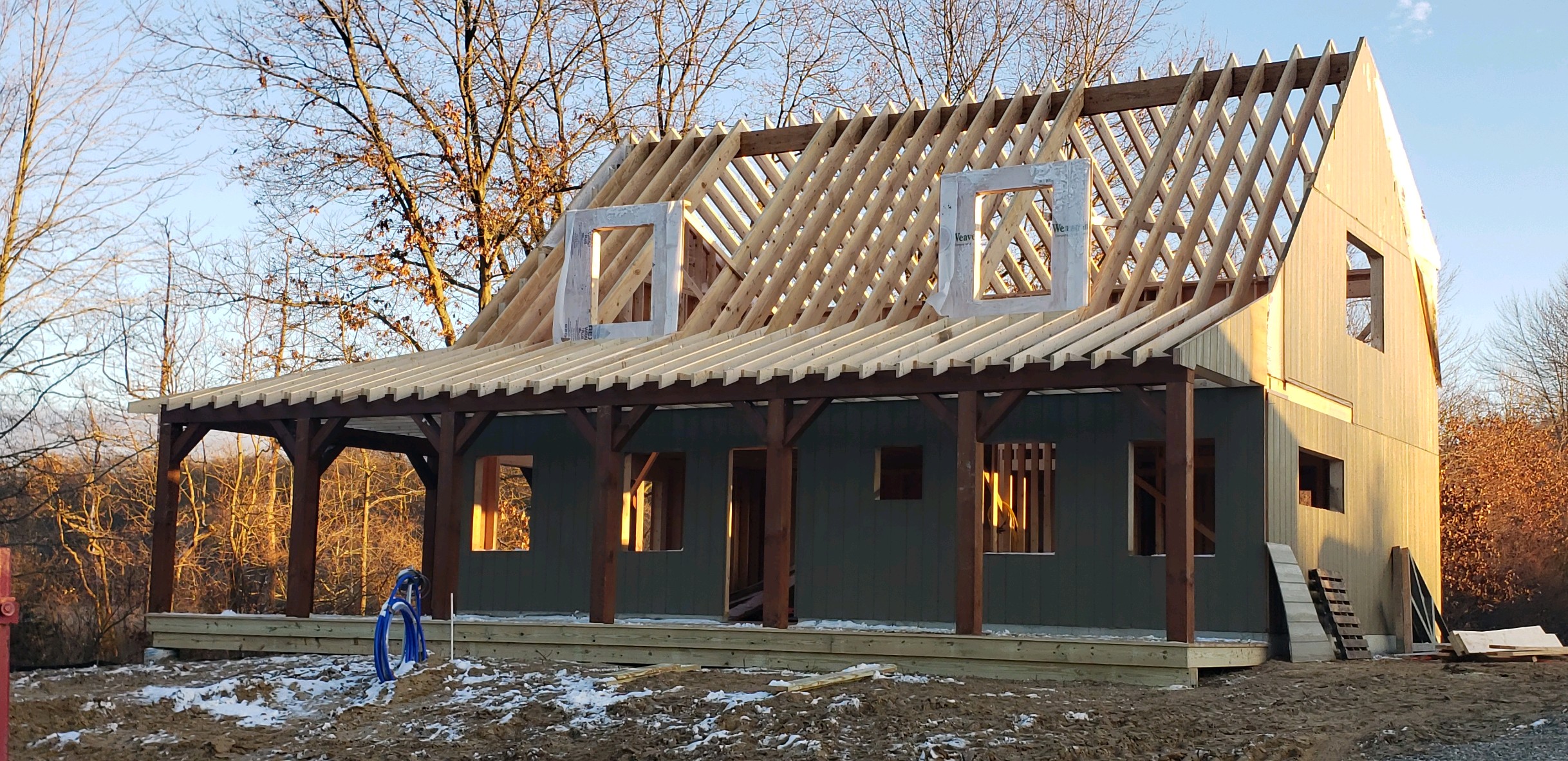 Custom Construction Pictures | Mid Valley Structures Gallery