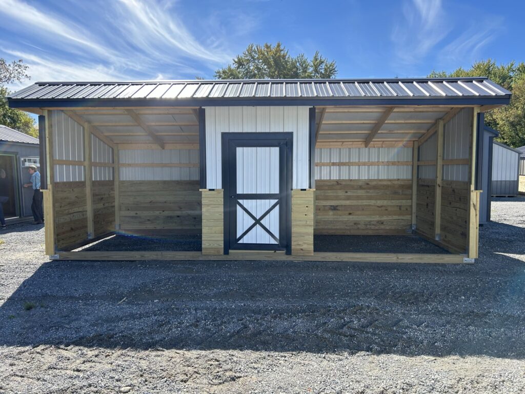 10x24 Horse Shelter | Mid Valley Structures
