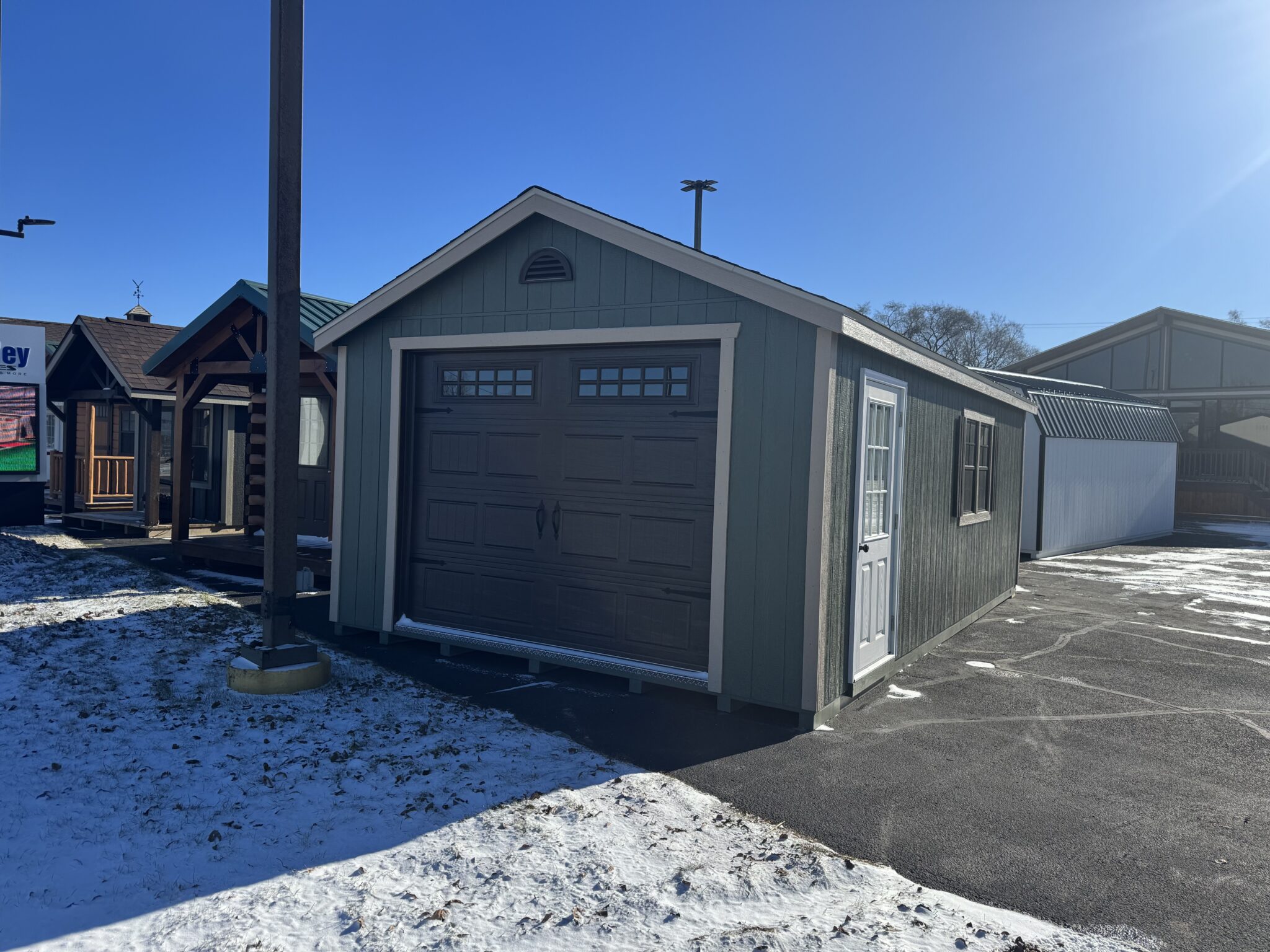 14x24 Deluxe Garage-25123 | Mid Valley Structures